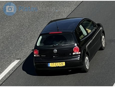 17-ZJ-GN, Volkswagen Polo , License plate of the Netherlands