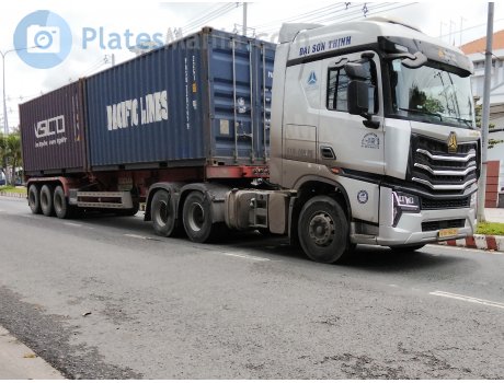 61H-166.25, CNHTC (Sinotruk) Howo Max (Bình Dương Province) License ...