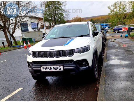 PH55 MAG, Jeep Compass (Preston) License plate of the United Kingdom