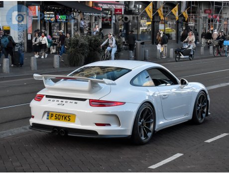 P50 YKS, Porsche 911 (Edinburgh) License plate of the United Kingdom