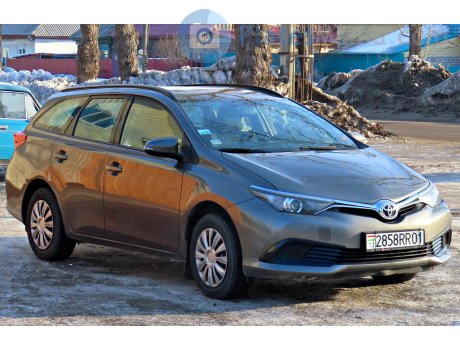 2858RR01, Toyota Auris (Dushanbe City) License plate of Tajikistan