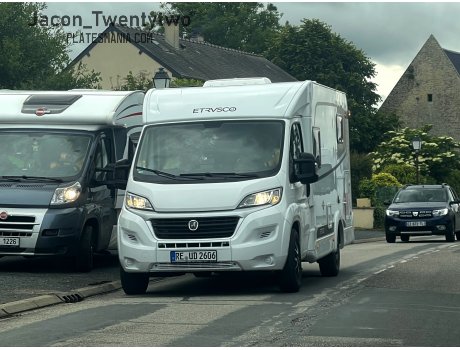 RE UD 2606, Etrusco T-Series (Recklinghausen District) German license plate