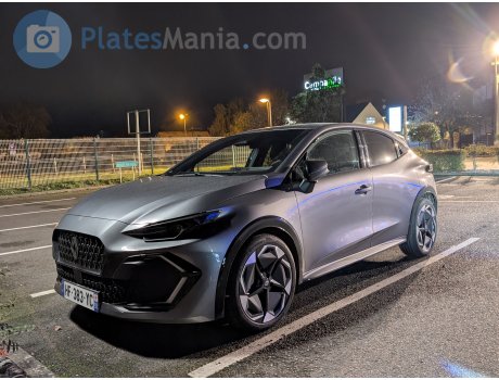 HF-383-YC, Renault Clio (Hauts-de-Seine) French license plate