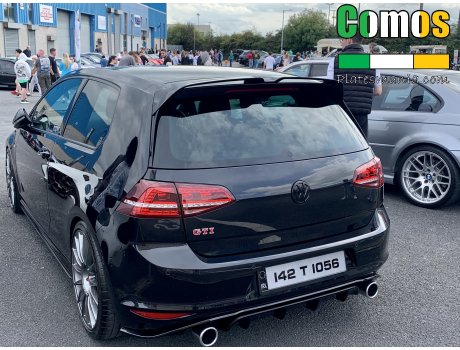 142-T-1056, Volkswagen Golf (Tipperary) License plate of Ireland