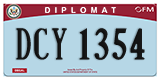 DCY 1354, BMW X3 (People’s Republic of China) License plate of the USA ...