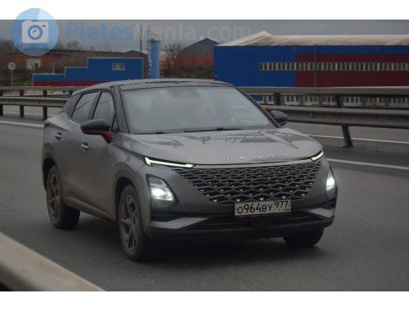 о964ву977, Omoda C5 (Moscow City) License plate Russia