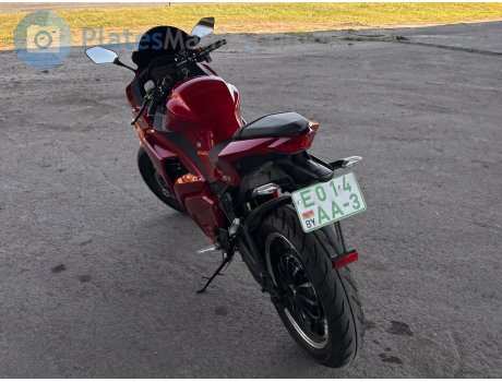 E014 AA-3, (Gomel Oblast) License plate Belarus