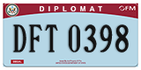 DFT 0398, Land Rover Range Rover (Qatar) License plate of the USA ...