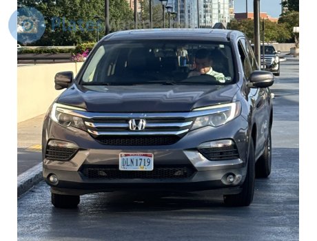 DLN 1719, Honda Pilot (Saudi Arabia) License plate of the USA / Federal ...