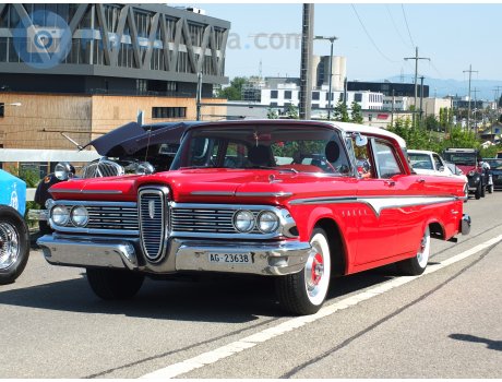 AG 23638, Edsel Ranger (Aargau) License plate of Switzerland