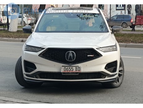 0655 BD, Acura MDX , License plate of Georgia