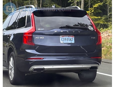 CDN 0147, Volvo XC90 (Denmark) License plate of the USA / Federal ...
