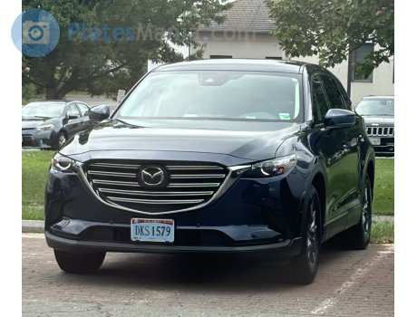 DKS 1579, Mazda CX-9 (Mexico) License plate of the USA / Federal ...