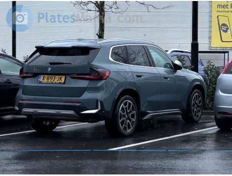 X-893-JK, BMW X1 , License plate of the Netherlands