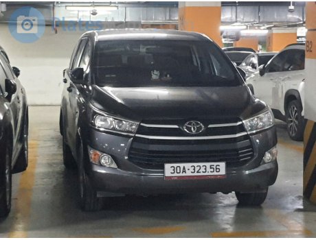 30A-323.56, Toyota Innova (Hanoi Municipality) License plate of Vietnam