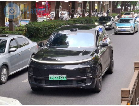 苏J·FE1867, Li Xiang L9 (Yancheng Prefectural City) License plate of China