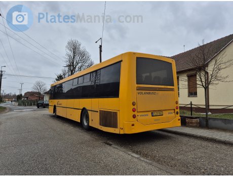 FLR-862, Alfa Busz Regio , license plates of Hungary