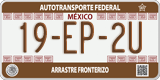 19-EP-2U, International LT Series (Federal license plates) License ...