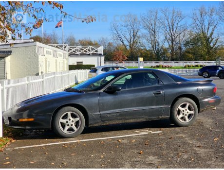 L709 DUE, Pontiac Firebird (Dudley) License plate of the United Kingdom