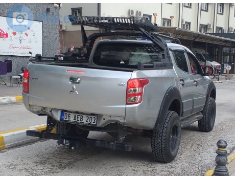 06 AEB 203, Mitsubishi L200 (Ankara) License plate of Turkey