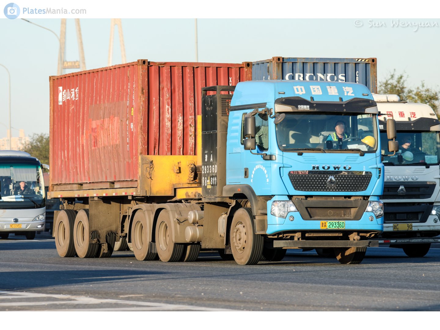 "津A·29336D" photos CNHTC (Sinotruk) Howo / Sitrak G/T-Series. China