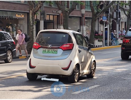 "沪A·DC7299" photos Zotye E200. China