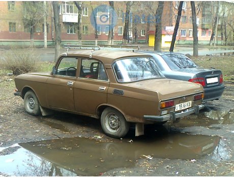 з 1836 КШ, Moskvich (AZLK) 2138/2140 (Kuybyshev (Samara) Oblast) License plate USSR