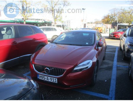 M95-A-911, Volvo V60 , License plate of Bosnia and Herzegovina