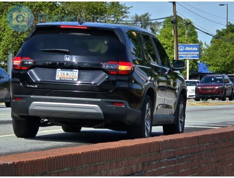LVN 201, Honda Pilot (South Carolina) License plate of the USA