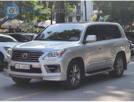79A-298.59, Lexus LX (Khánh Hòa Province) License plate of Vietnam