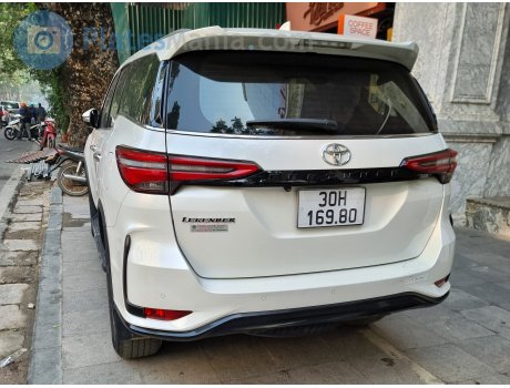 30H-169.80, Toyota Fortuner (Hanoi Municipality) License plate of Vietnam