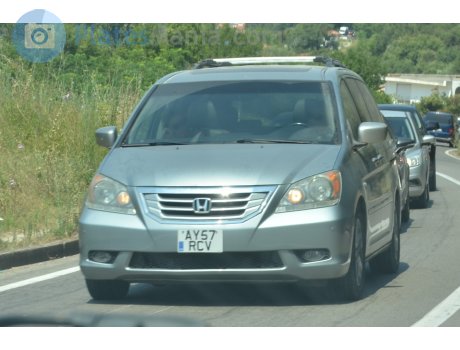 AY57 RCV, Honda Odyssey (Ipswich) License plate of the United Kingdom