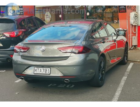 MTA701, Holden Commodore , License plate of New Zealand