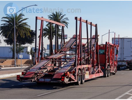 06-UB-5V, Cottrell (Federal license plates) License plate of Mexico