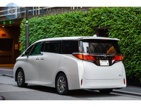 市川 309 せ 1, Toyota Alphard (Ichikawa) License plate of Japan