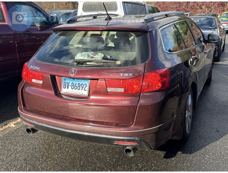 BV-86892, Acura TSX (Connecticut) License plate of the USA