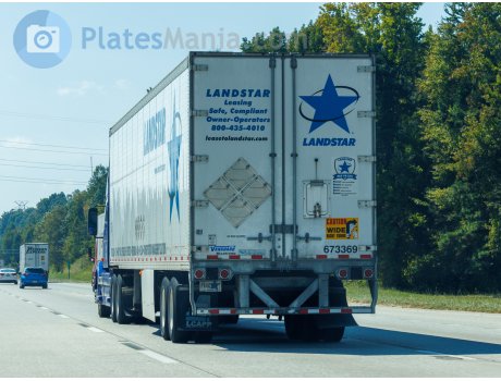 PA46276, Vanguard National (Indiana) License plate of the USA