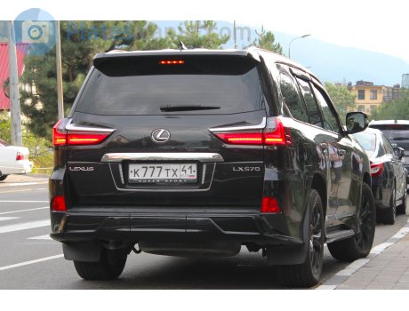 к777тх41, Lexus LX (Kamchatka Krai) License plate Russia