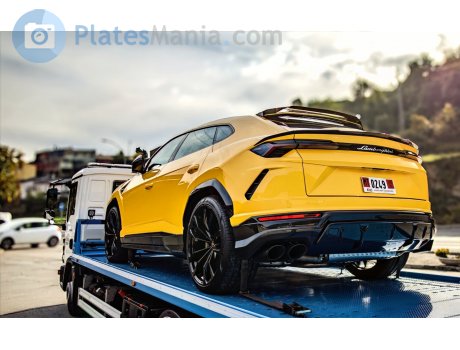 0249, Lamborghini Urus , License plate of Andorra