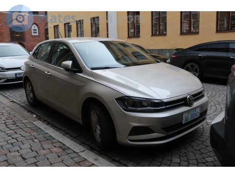 ÅL 11241, Volkswagen Polo License plate of Åland