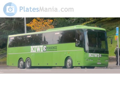 HQP821, Scania K-Series , License plate of New Zealand