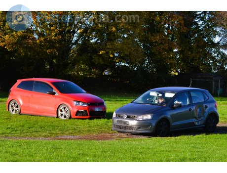 E3 ETD, Volkswagen Polo (Manchester) License plate of the United Kingdom