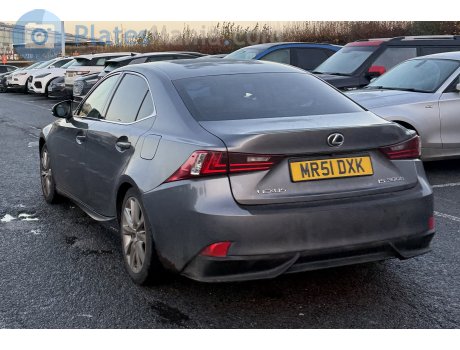 MR51 DXK, Lexus IS (Manchester) License plate of the United Kingdom