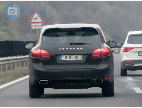 DD DD-008, Porsche Cayenne , license plates of Hungary