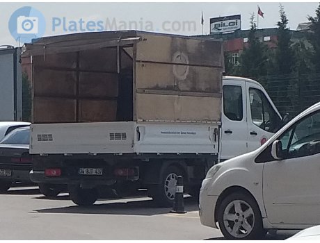 34 BJT 437, Ford Transit (İstanbul) License plate of Turkey