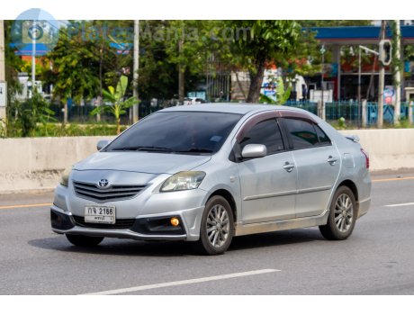 กจ 2166, Toyota Vios (Phetchaburi) License plate of Thailand