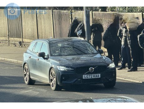 LG72 KAA, Volvo V60 (Wimbledon) License plate of the United Kingdom