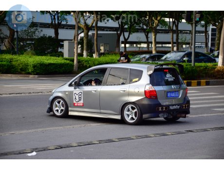 浙B·44G3D, Honda Fit (Ningbo City) License plate of China