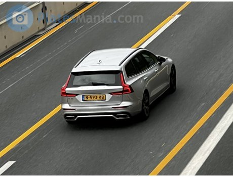 N-593-RB, Volvo V60 , License plate of the Netherlands