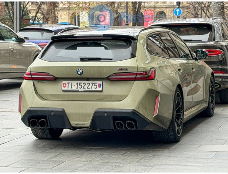 TI 152275, BMW M5 (Ticino) License plate of Switzerland
